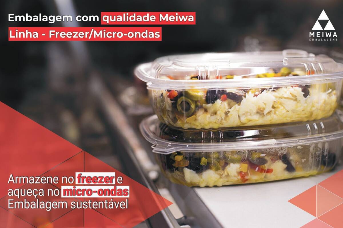 Meiwa lança embalagem resistente à diferentes temperaturas - SuperHiper
