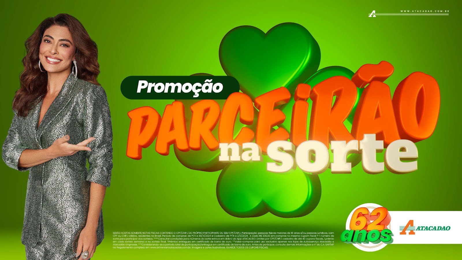 Atacadão faz 62 anos e realiza campanha com mais de R$ 3 milhões em ...