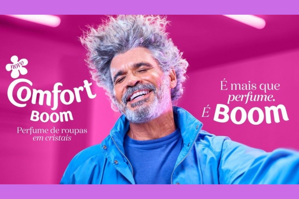 Comfort Boom lança perfume em cristais - SuperHiper