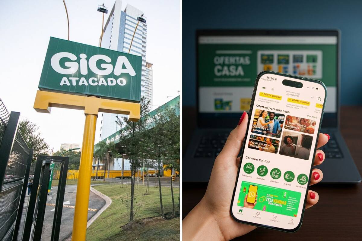 GIGA Atacado lança e-commerce e app Clube GIGA - SuperHiper