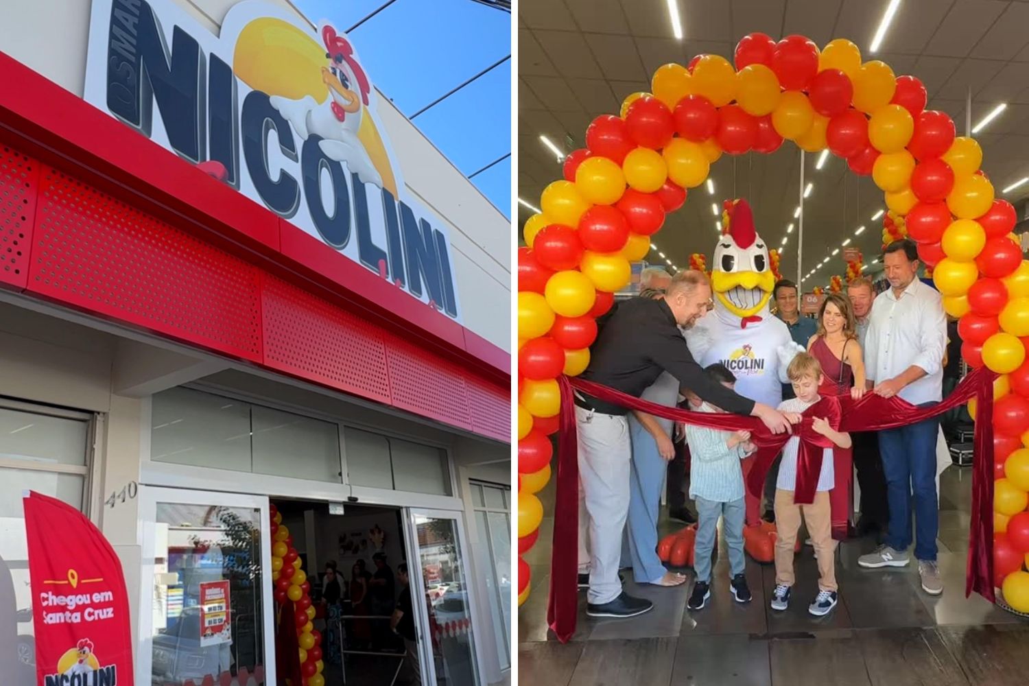 Supermercado Nicolini abre as portas em Santa Cruz do Sul (RS) - SuperHiper